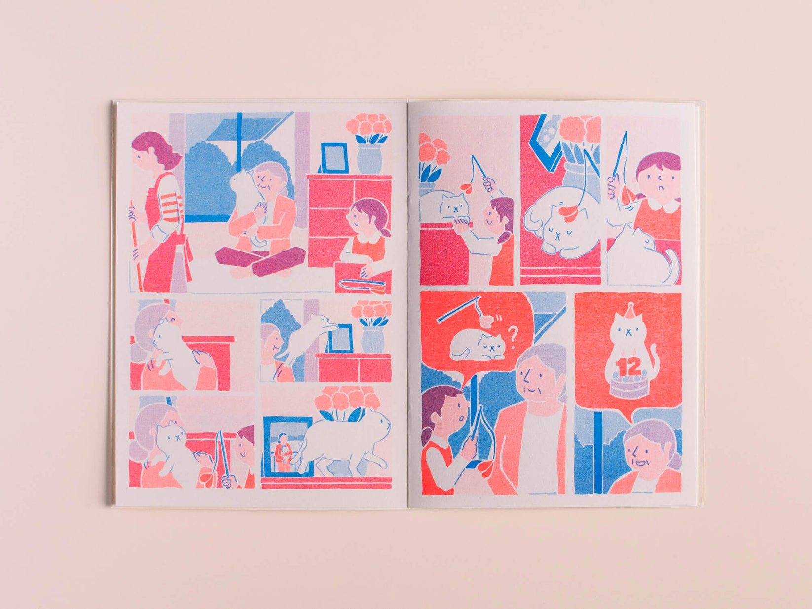 My Dear Old Friend 老地方見 - zine – InkSundae | Illustration and Zine